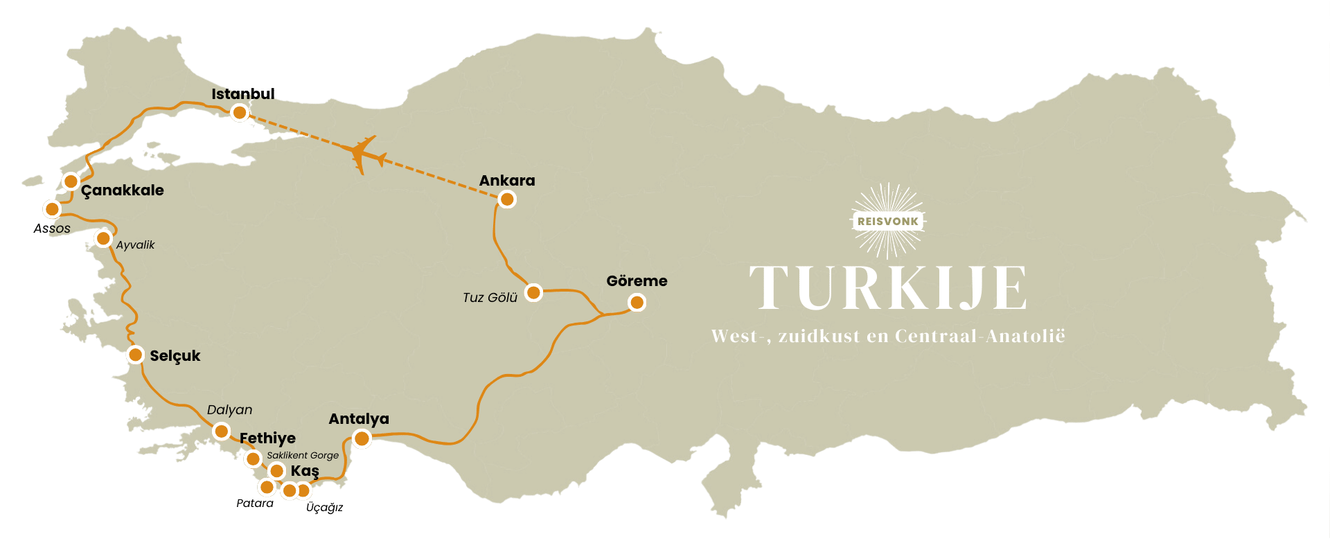 Roadtrip in Turkije: Reisroute voor 14 dagen